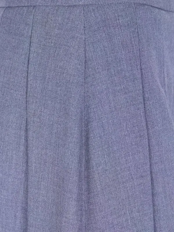DRHOPE Pleated Midi Skirt