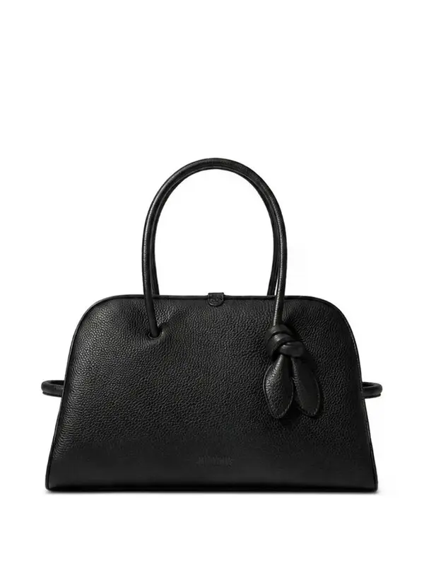 Jacquemus Turismo Leather Tote Bag - Black