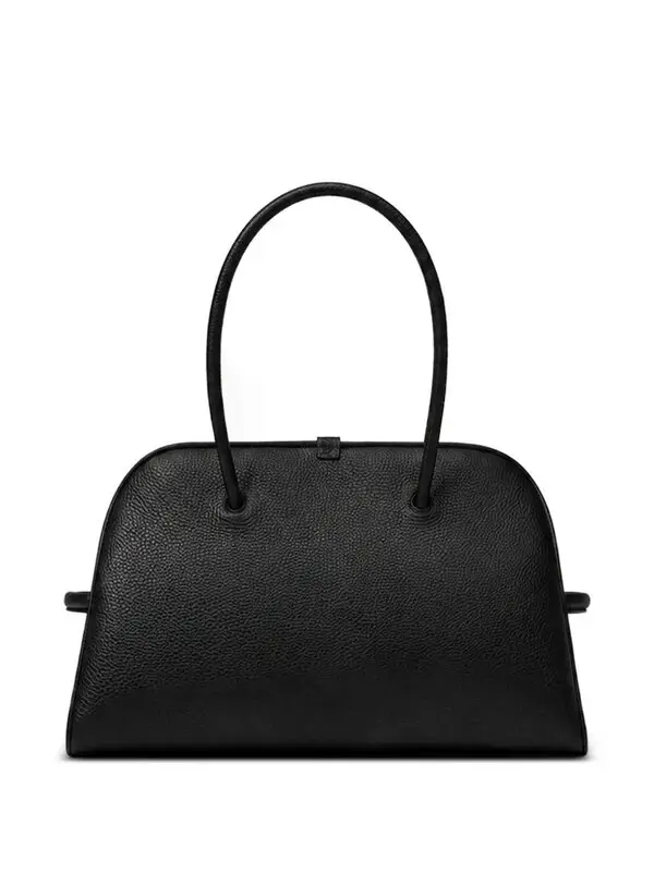 Jacquemus Leather Tote Bag With Knot Detail