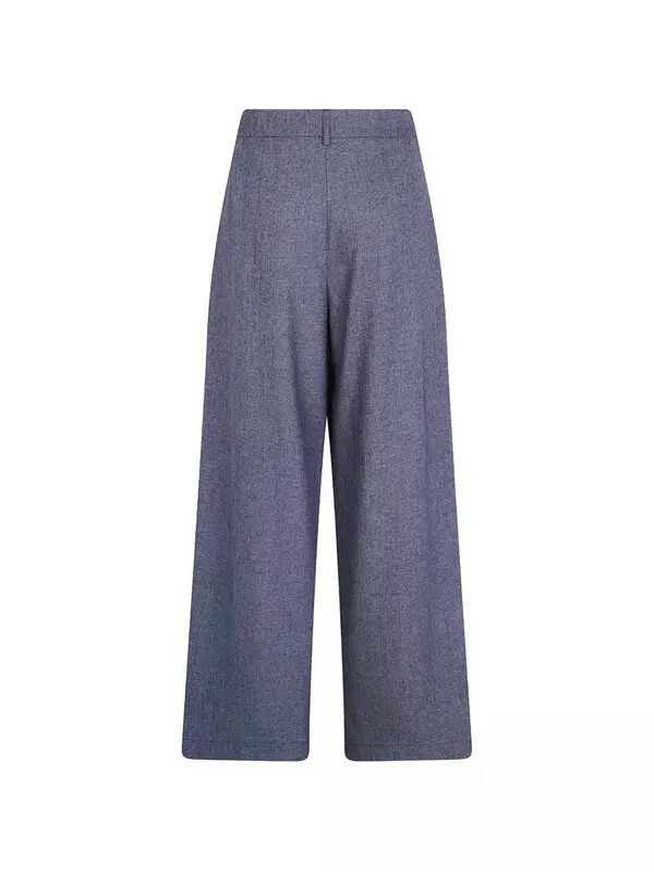 DRHOPE Pleated Palazzo Pants
