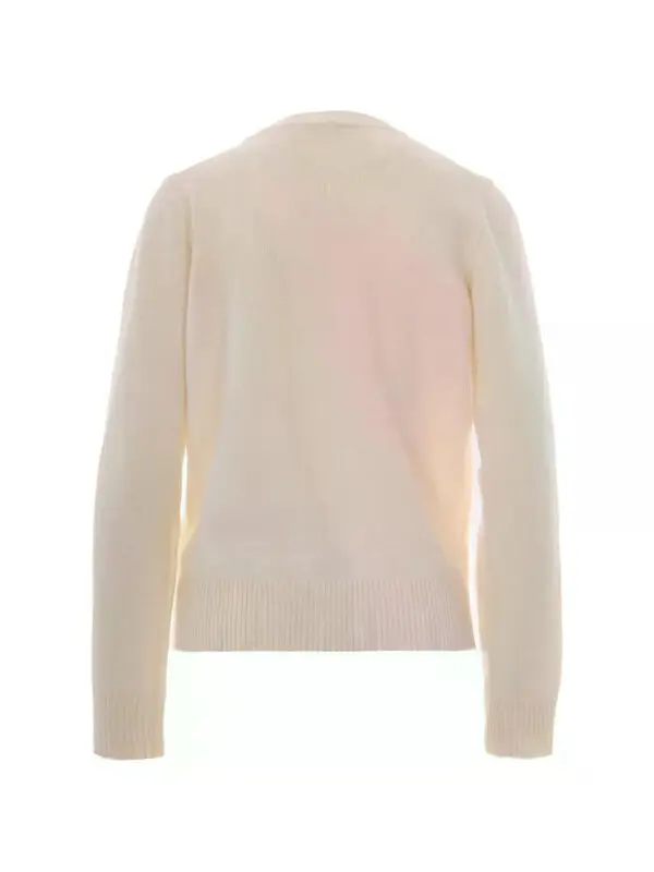 GANNI Graphic Intarsia Crew-neck Sweater