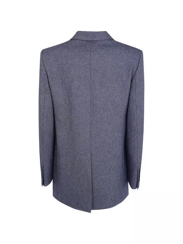 DRHOPE Double-breasted Peak-lapel Blazer