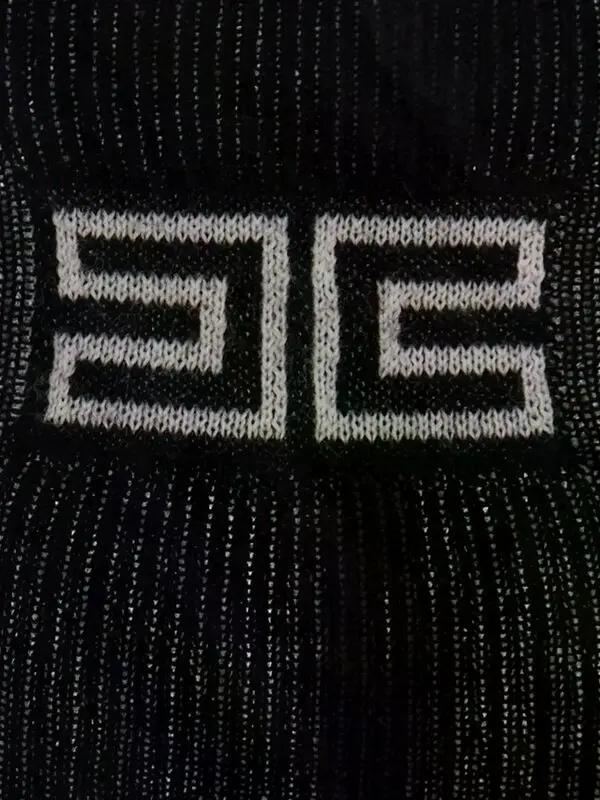 Elisabetta Franchi Ribbed Logo Tank Top