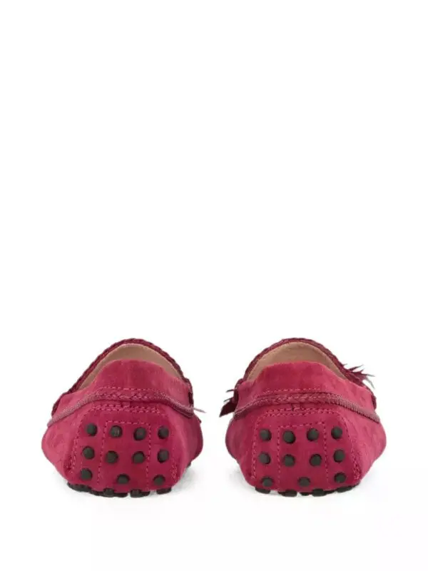 TOD'S Gommino Fringe Tassel Loafers