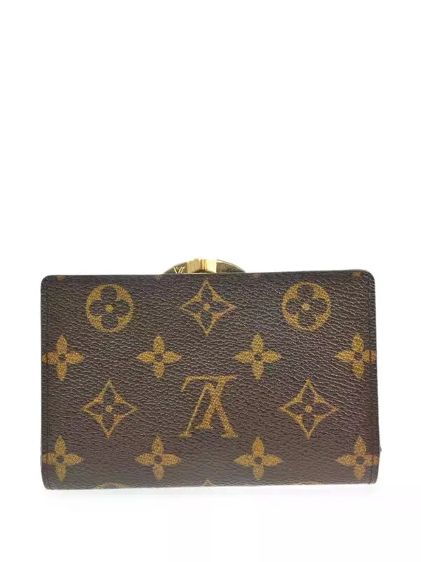 LOUIS VUITTON 2000 Monogram Portefeuille Viennois Wallet - Brown