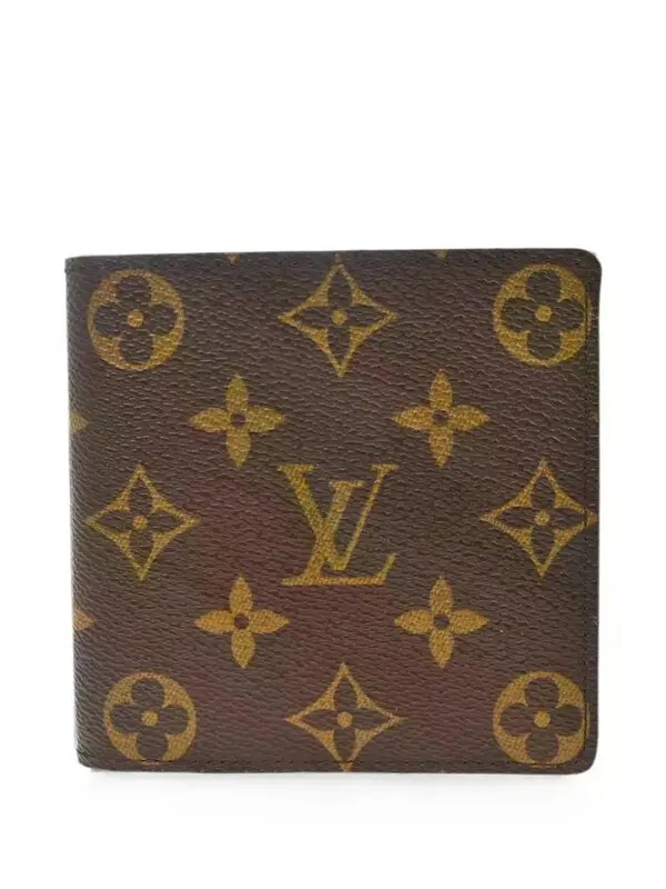 LOUIS VUITTON Monogram-canvas Bifold Wallet - Brown