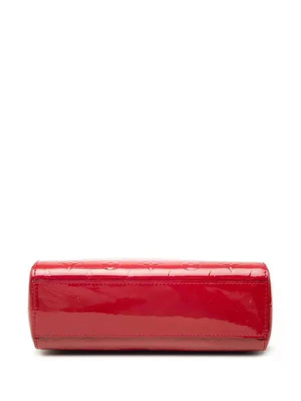 LOUIS VUITTON Monogram Vernis Catalina Bb Handbag - Red