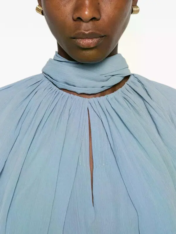 Dorothee Schumacher Pussy-bow Pleated Blouse