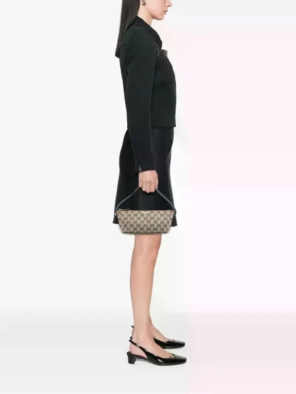 Gucci Gg Canvas Web Shoulder Bag