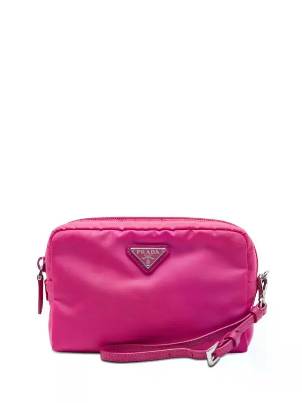 Prada 2000-2013 Tessuto Pouch - Pink