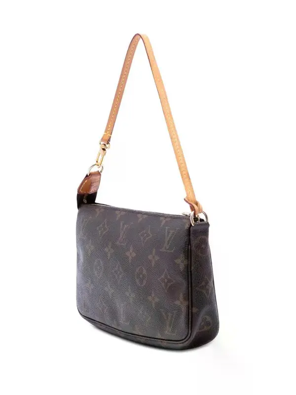 LOUIS VUITTON 2000 Monogram Pochette Accessoires Shoulder Bag