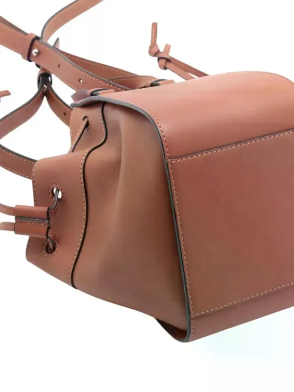 Loewe 2016-2019 Mini Leather Drawstring Hammock Bag Satchel