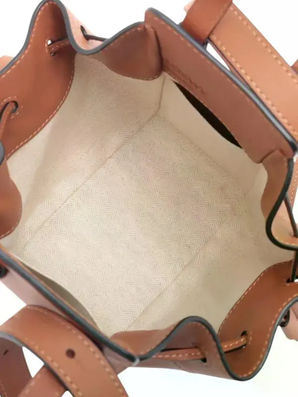 Loewe 2016-2019 Mini Leather Drawstring Hammock Bag Satchel