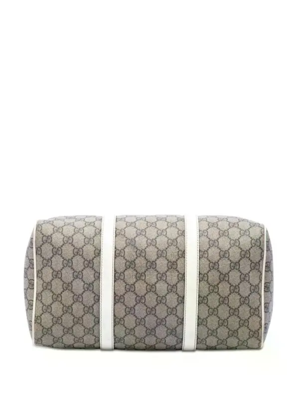 Gucci Gg Supreme Joy Boston Bag - White