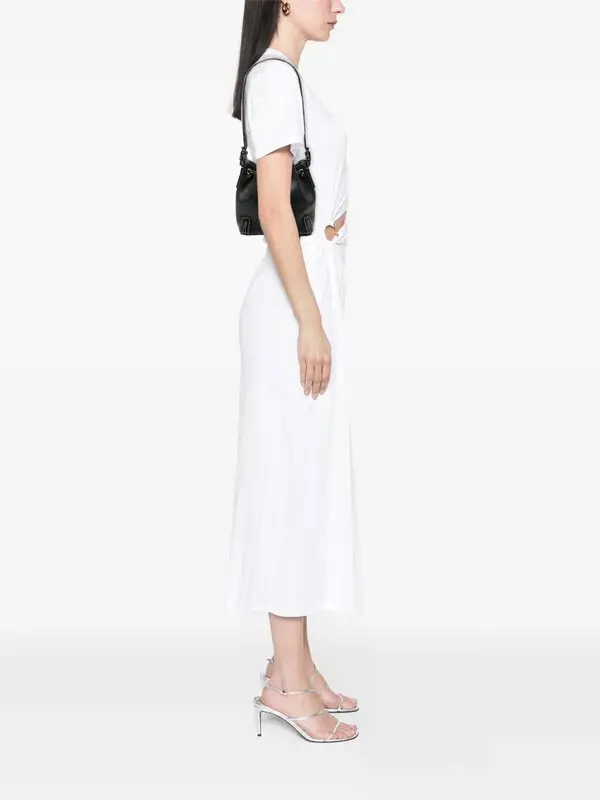 Burberry 2000-2010 Leather Drawstring Bucket Bag