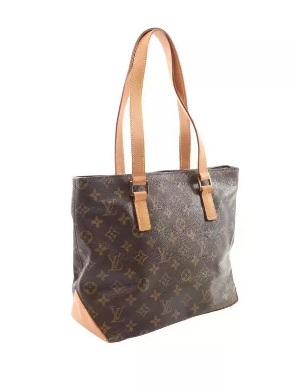 LOUIS VUITTON 2002 Monogram Cabas Piano Tote Bag