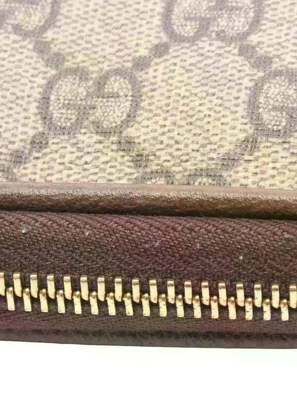 Gucci 2016-2026 Mini Gg Supreme Web Ophidia Crossbody Bag - Neutrals