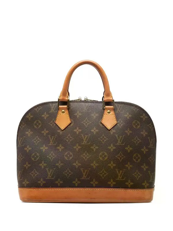 LOUIS VUITTON 1998 Monogram Alma Pm Handbag - Brown