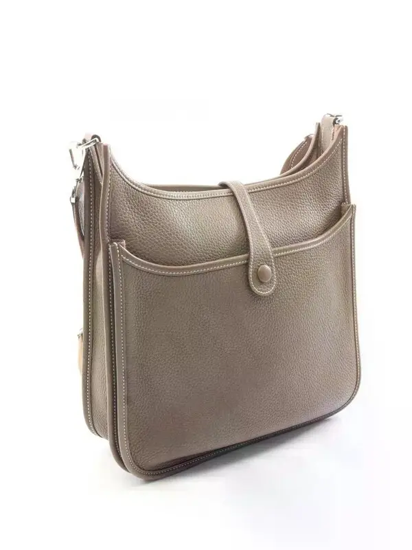Hermès Clemence Evelyne Iii Pm Crossbody Bag - Brown