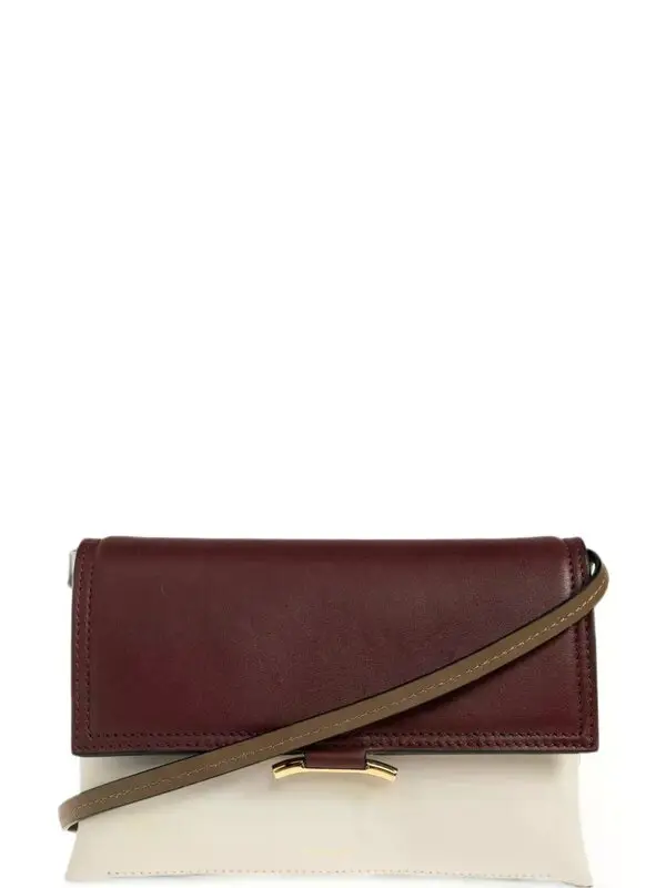 WANDLER Ida Trio Leather Shoulder Bag - Red