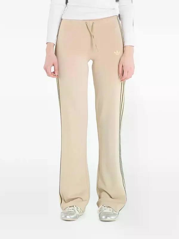 Adidas Side-stripe Track Pants - Neutrals