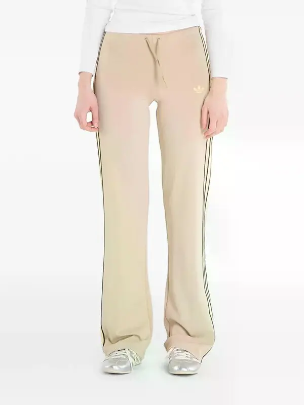 Adidas Side-stripe Track Pants - Neutrals