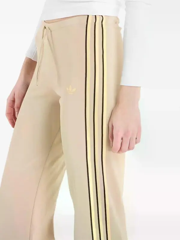 Adidas Side-stripe Track Pants - Neutrals