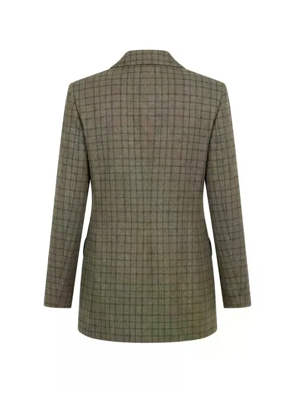 BLAZÉ MILANO Checked Double-breasted Blazer