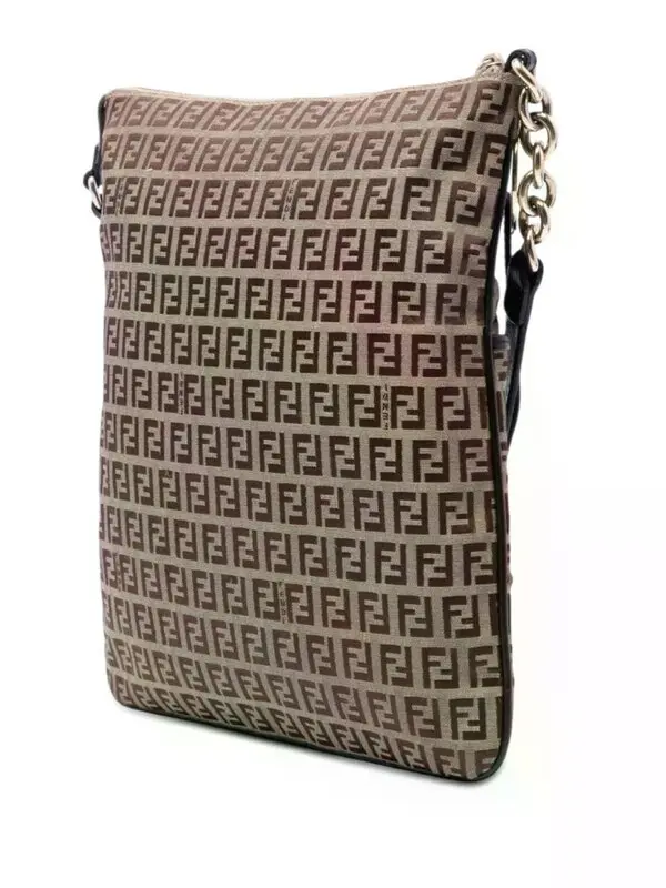 Fendi Zucchino Canvas Crossbody Bag