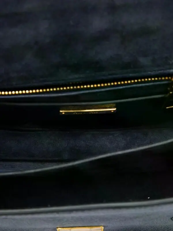 Miu Miu Goatskin Madras Crossbody Bag