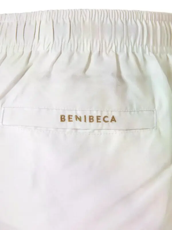 BENIBECA Logo Embroidered Swim Shorts