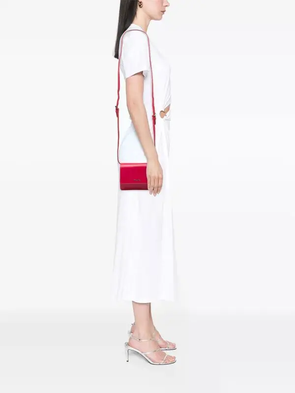 Prada 2000-2013 Box Calf Crossbody Bag