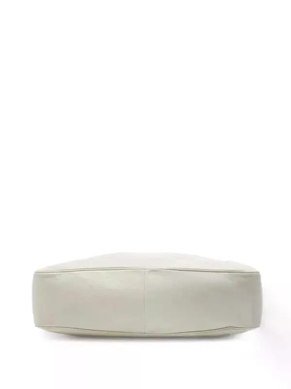 Gucci Calfskin Bamboo Diana Satchel - White
