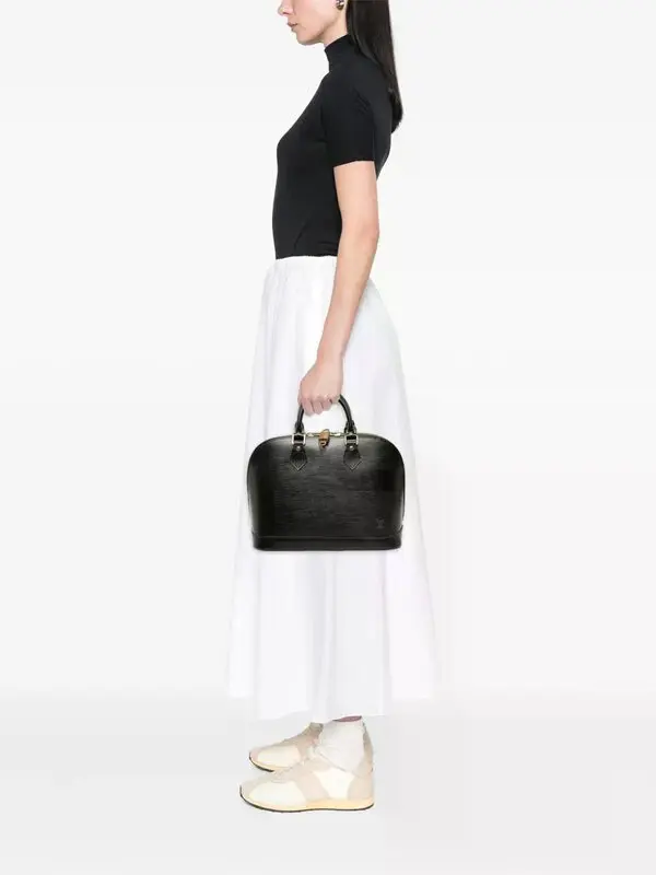 LOUIS VUITTON Epi Leather Alma Pm Handbag