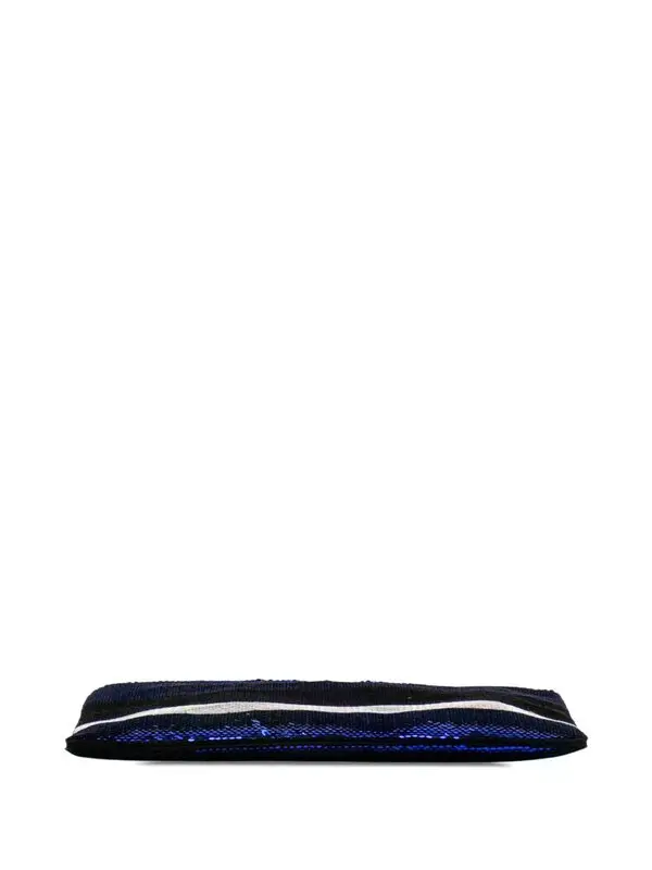 Prada Sequin Pochette Clutch Bag