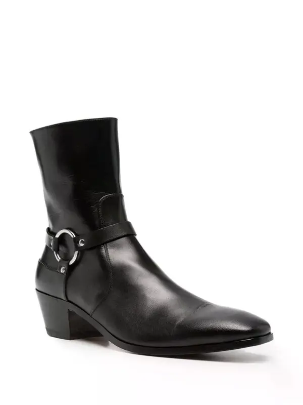 TOM FORD Harness Detail Ankle Boots