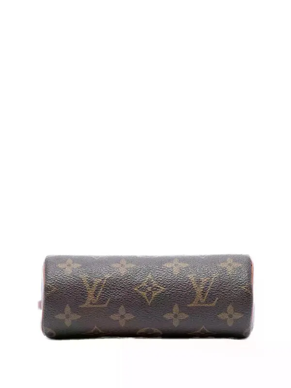 LOUIS VUITTON Monogram Papillon Pochette Handbag - Brown