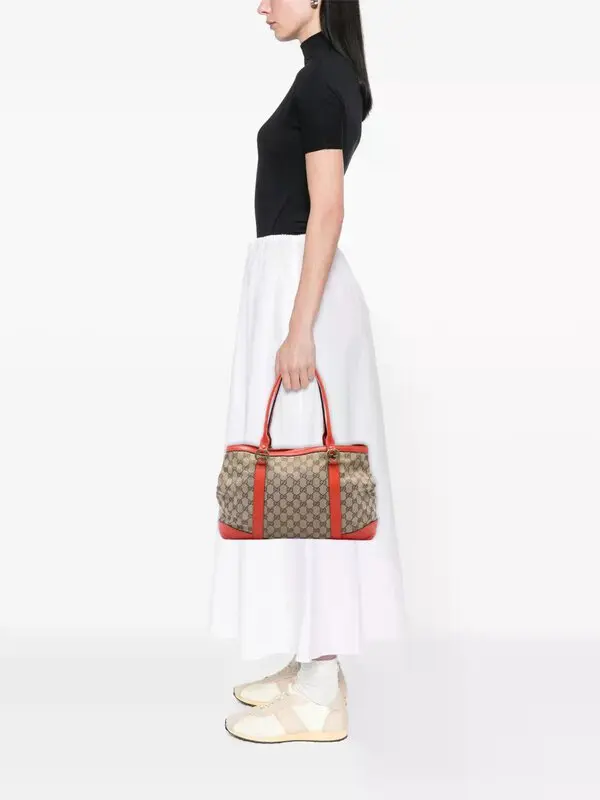 Gucci Gg Canvas Miss Gg Tote Bag - Neutrals