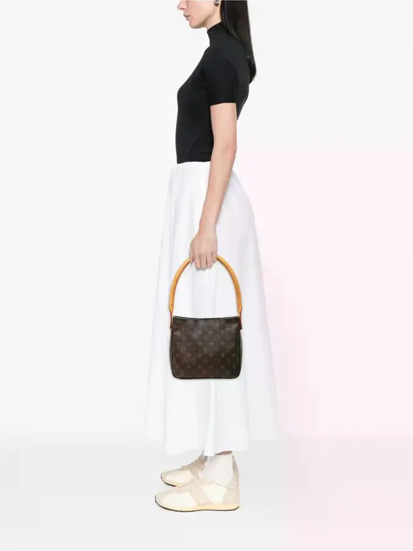 LOUIS VUITTON 2002 Monogram Looping Mm Shoulder Bag