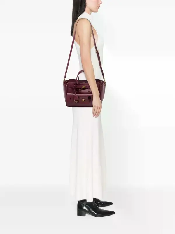 Balenciaga Bel Air Carry All Tote Satchel - Red