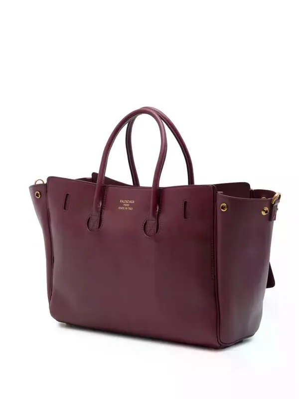 Balenciaga Bel Air Carry All Tote Satchel - Red
