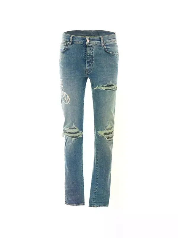 Amiri Distressed Hollywood Mx1 Denim Jeans