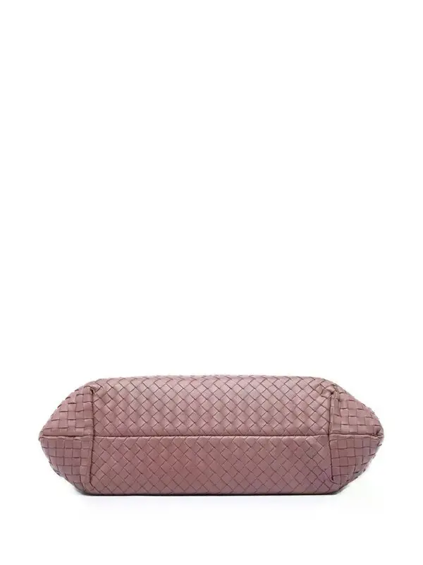 Bottega Veneta Medium Nappa Intrecciato Capri Tote Bag - Pink