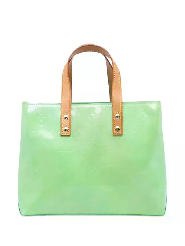 LOUIS VUITTON 2004 Monogram Vernis Reade Pm Handbag - Green