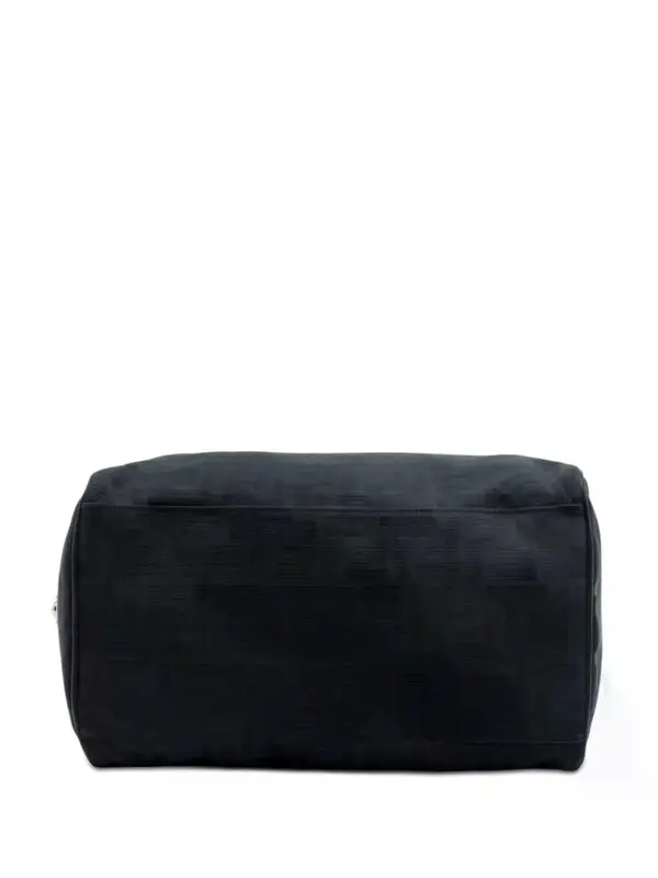Fendi Zucca Canvas Boston Bag