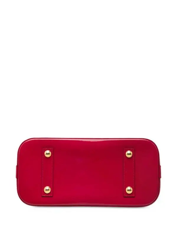 LOUIS VUITTON Monogram Vernis Alma Pm Handbag