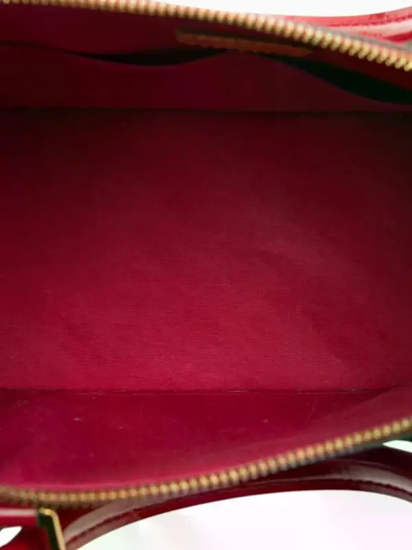 LOUIS VUITTON Monogram Vernis Alma Pm Handbag