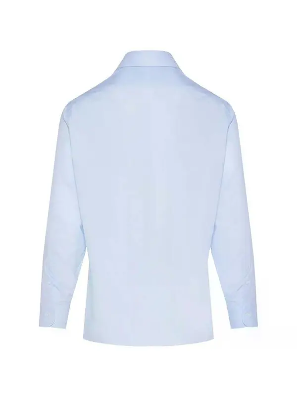 BARBA NAPOLI Spread-collar Button-up Shirt