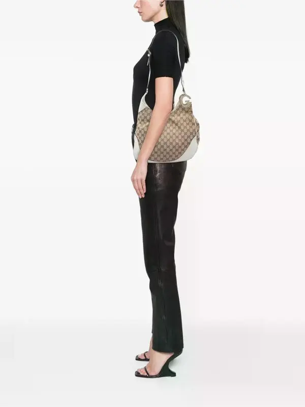 Gucci 2016-2026 Gg Canvas Charlotte Crossbody Bag - White