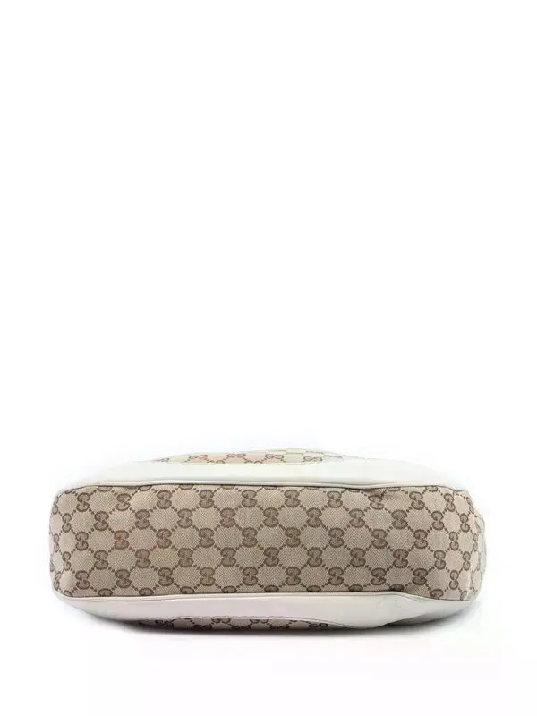 Gucci Gg Canvas Charlotte Crossbody Bag - White